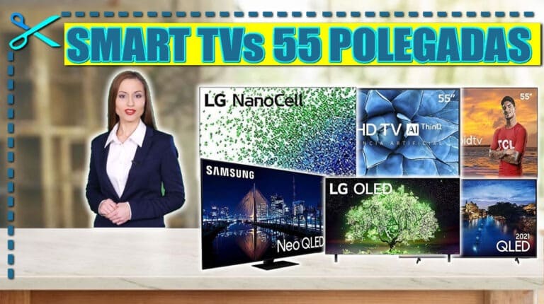 6 Melhores Smart TVs de 55 Polegadas - Cupom Mestre
