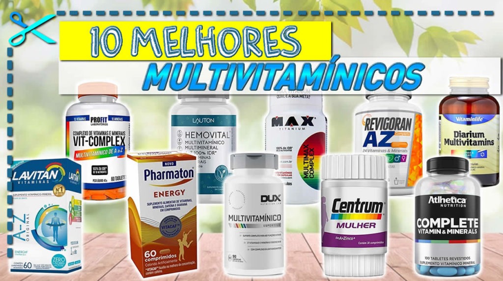10 Melhores Multivitamínicos - Cupom Mestre