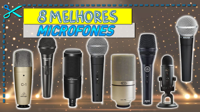 8 Melhores Microfones Profissionais - Cupom Mestre
