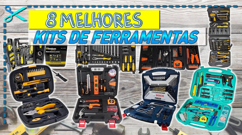 8 Melhores Kits de Ferramentas - Cupom Mestre