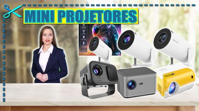 6 Melhores Mini Projetores - Cupom Mestre